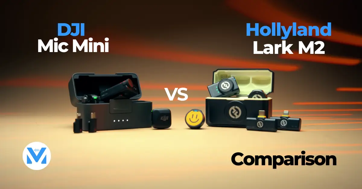 Hollyland Lark M2 vs DJI Mic Mini – MashAudio